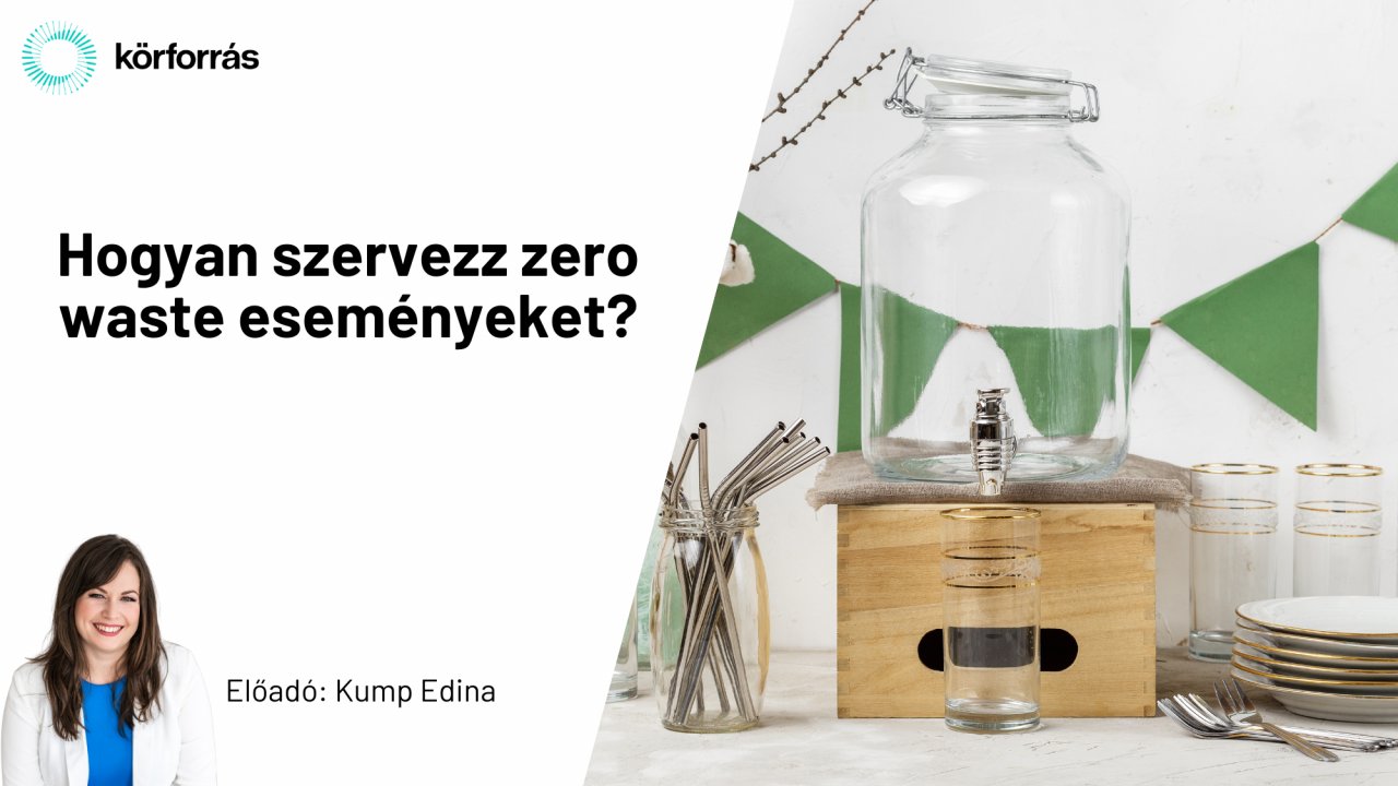 Hogyan szervezz zero waste eseményeket? - Online kurzus - Körforrás ...