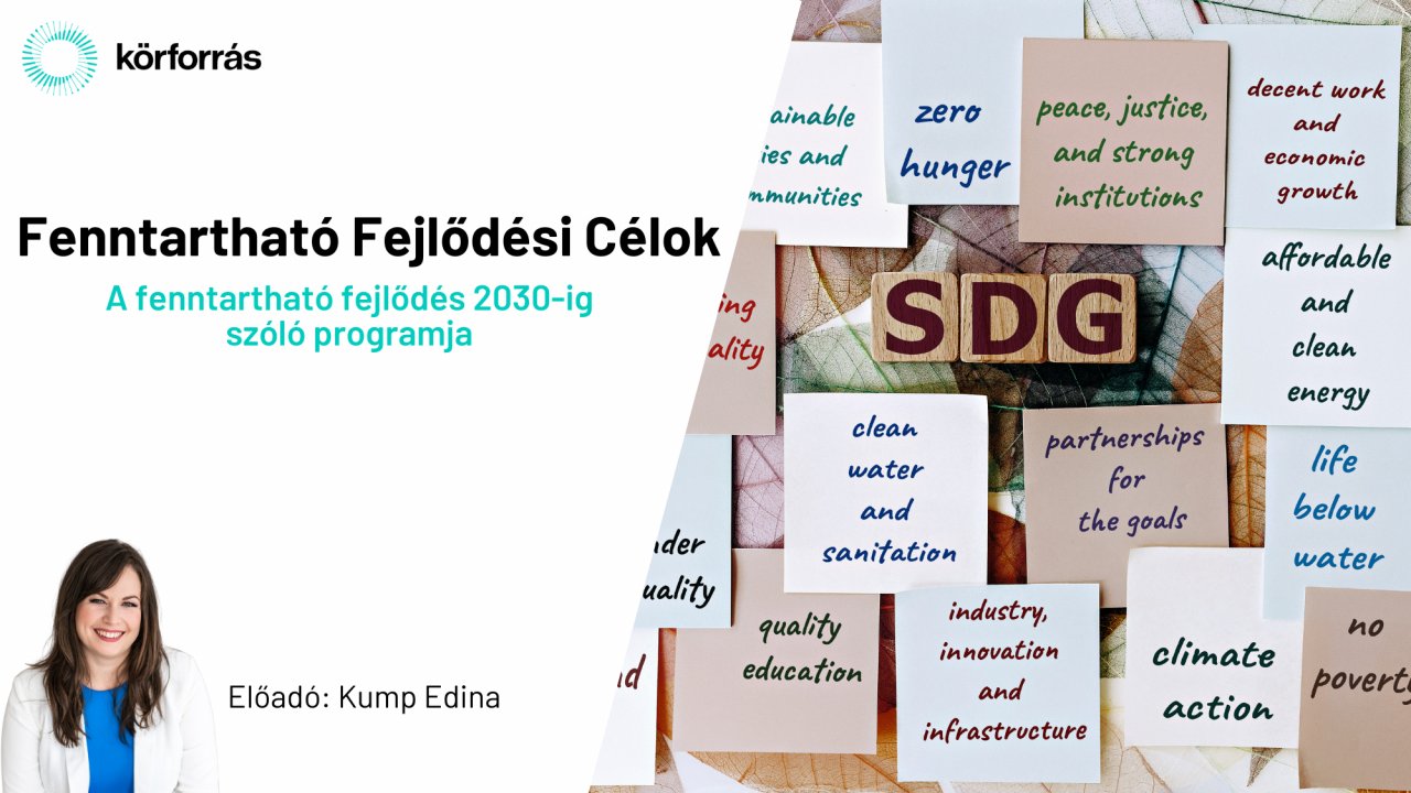 Fenntartható Fejlődési Célok (SDG-k) - Online kurzus - Körforrás Akadémia